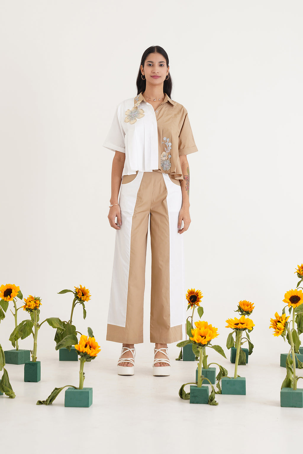 Elara Two Tone Co-ord – Sunandini.in